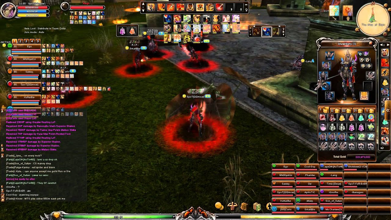 Shaiya Wicked PVP - PvP at Etain - YouTube