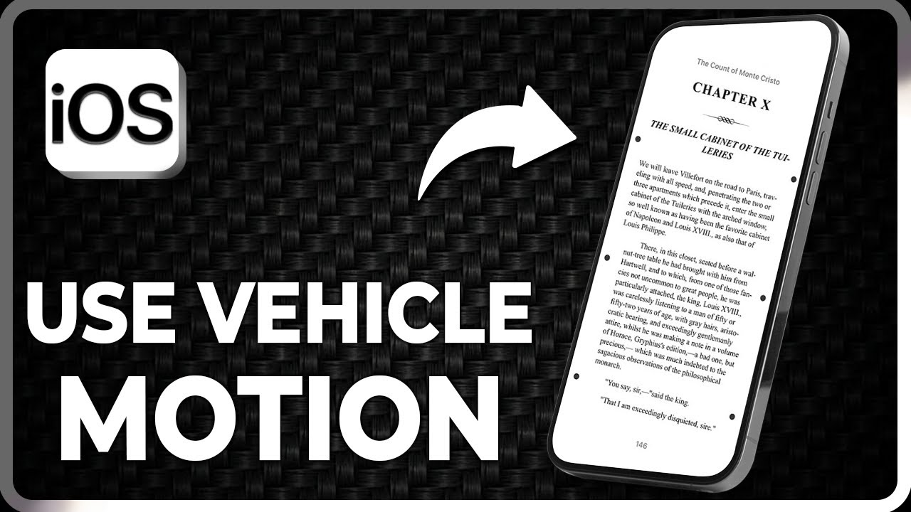 How to use vehicle motion cues on iPhone iOS 18 (2025) - YouTube