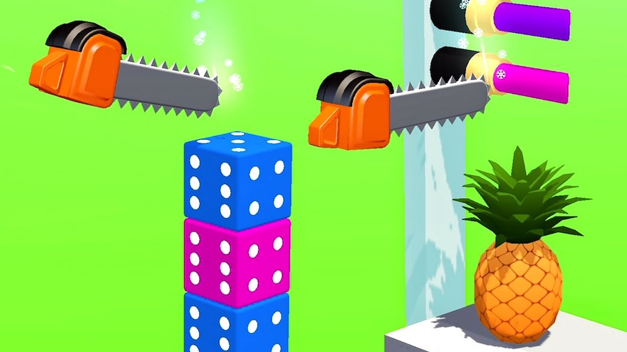 Slice It All! Very satisfying and relaxing ASMR slicing game - YouTube