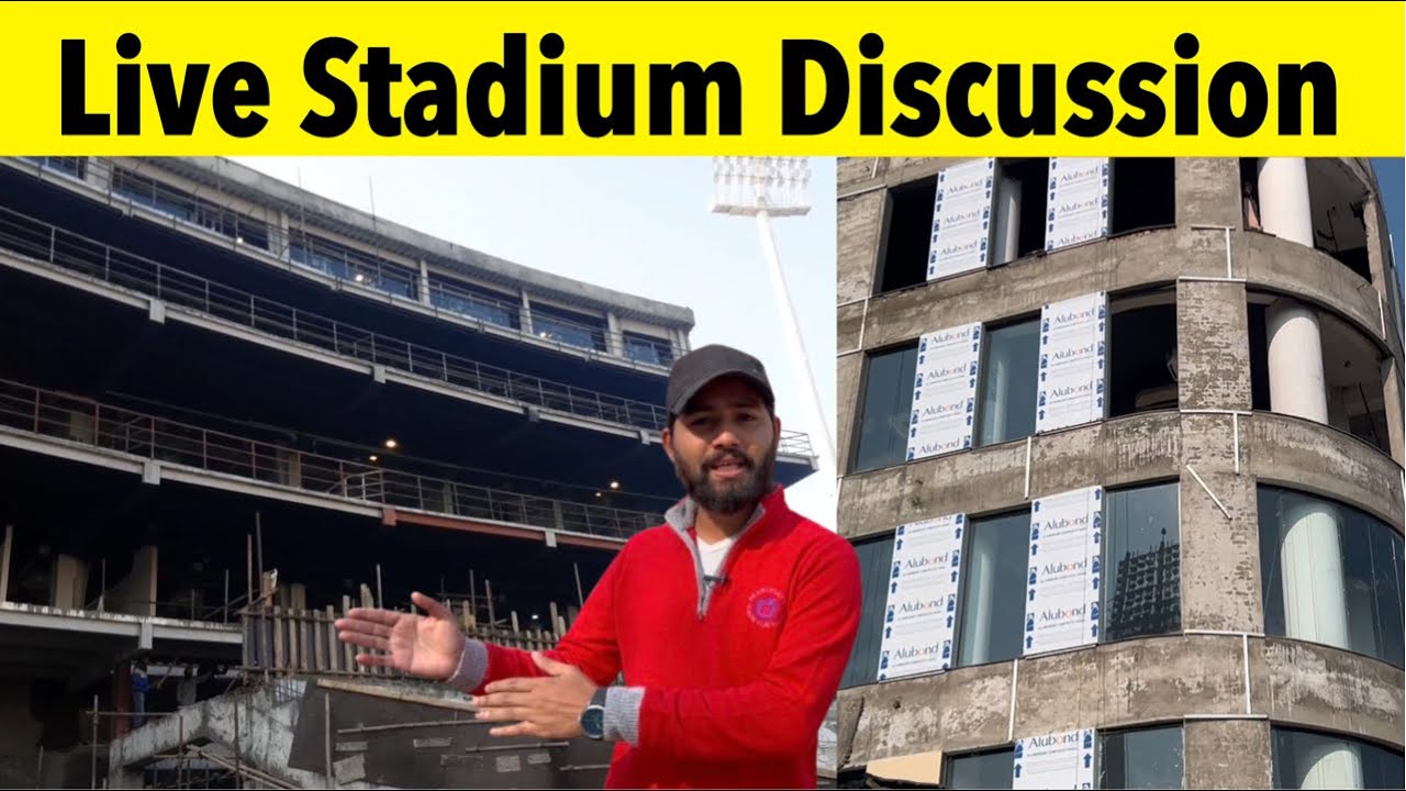 Live : Gaddafi Stadium Latest Update Before Champions Trophy 2025 - YouTube