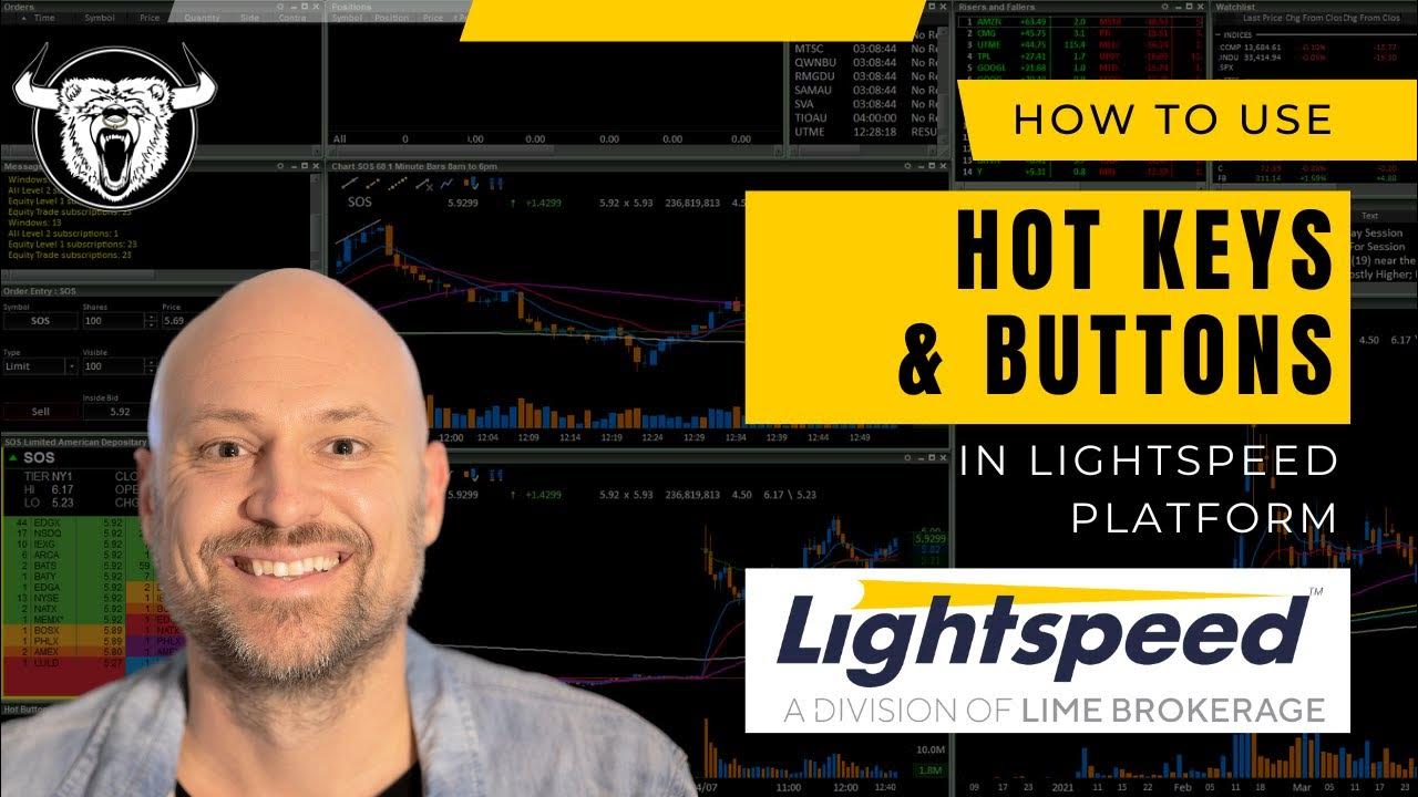 How to Setup Hotkeys and Hot Buttons in Lightspeed Trader - YouTube