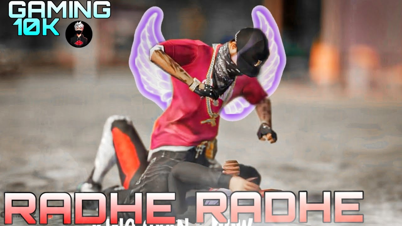 RADHE RADHE FF MONTAGE || HS GAMING 10K || SALMAN KHAN - YouTube
