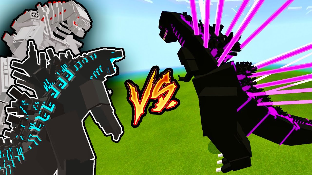 SHIN GODZILLA VS EVERY OTHER GODZILLA IN MINECRAFT minecraft godzilla ...
