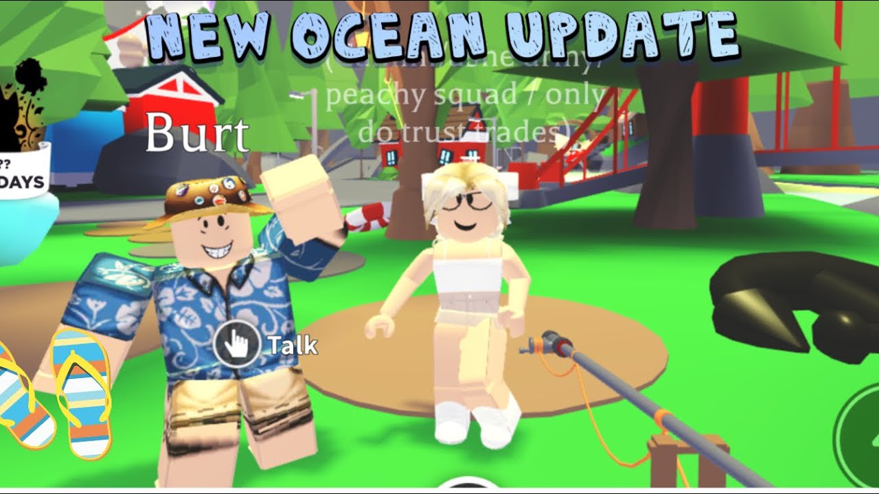 NEW OCEAN UPDATE | adopt me |🐙🦑🐳 - YouTube