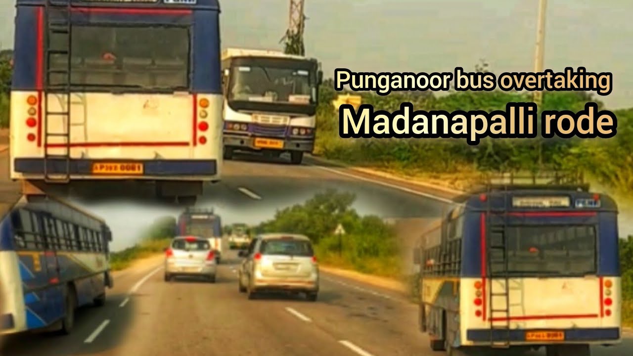 Bus overtaking video | bike overtaking bus | bike vs bus | #bus #new ...