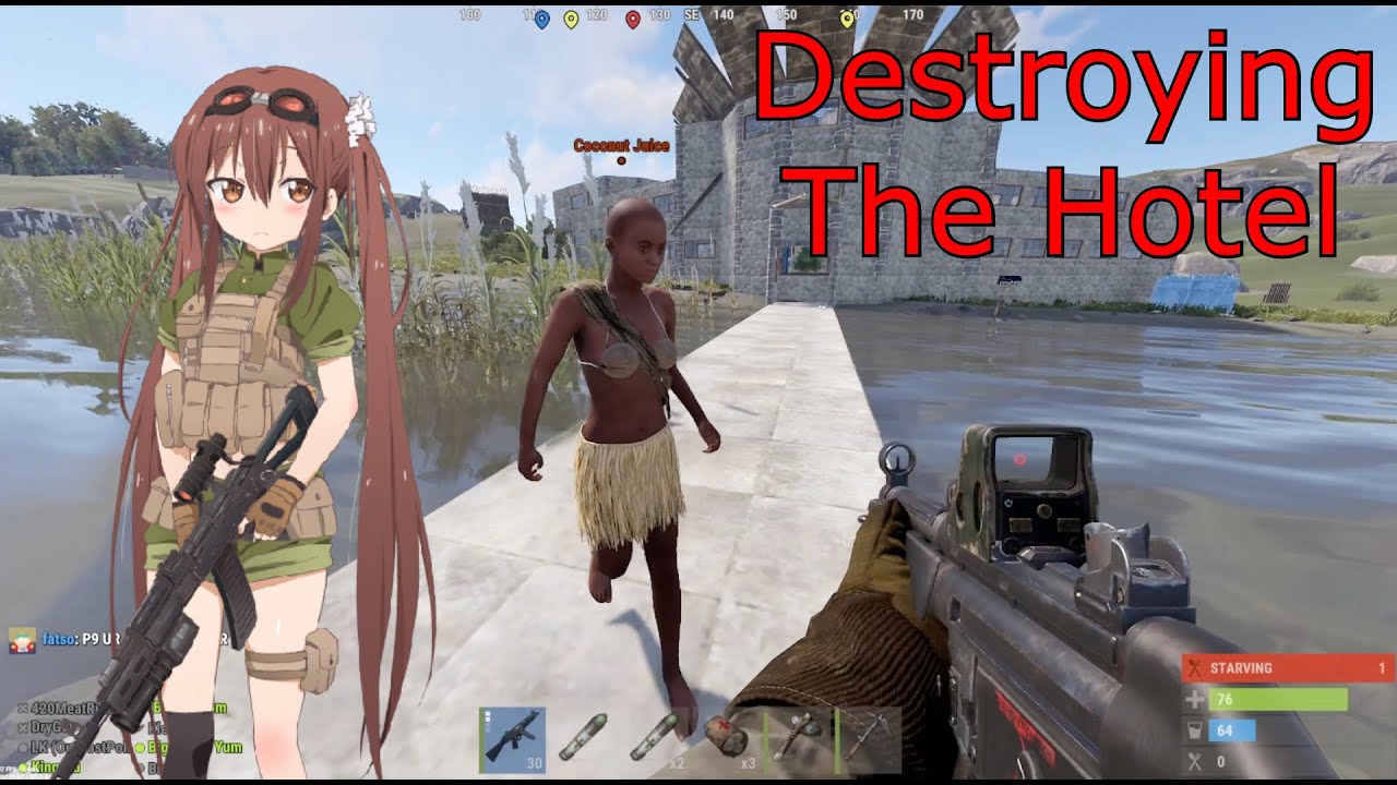 Griefing and Gaslighting The Rust Hotel... #rust - YouTube