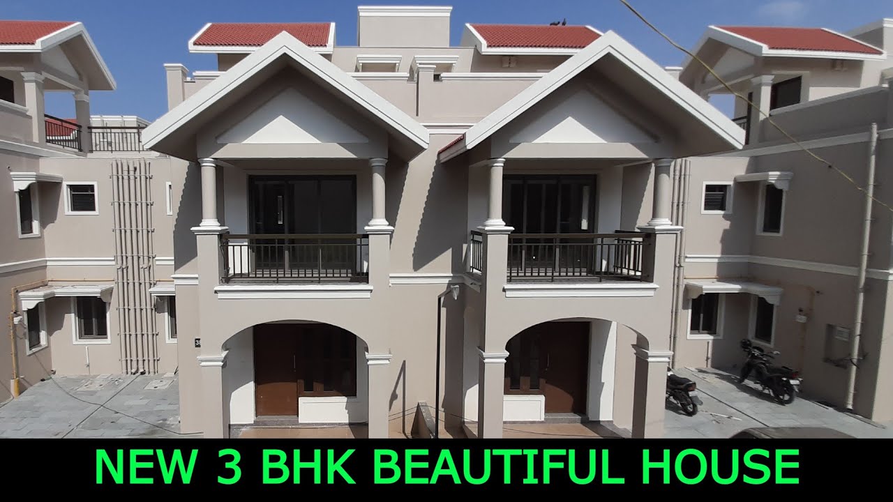 New 3 BHK Beautiful House For Sale | Supercity Bhadaj Ahmedabad - YouTube