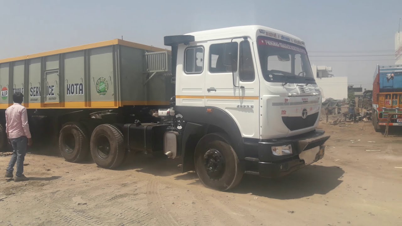 TATA TRAILER 4923 MODAL 2018 TRAILER REVIEW P-EXPRESS - YouTube