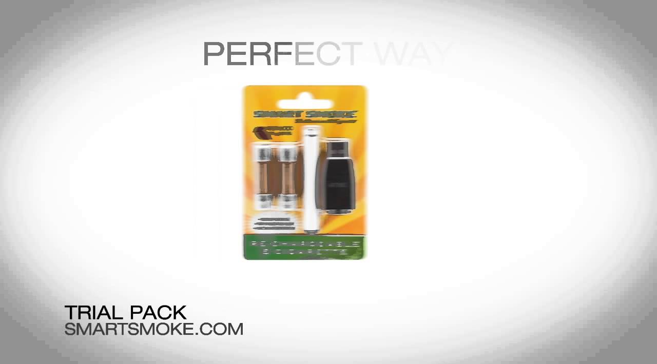 E Cig Trial Kit - Rechargeable E Cig Trial Starter Kit: Smart Smoke ...