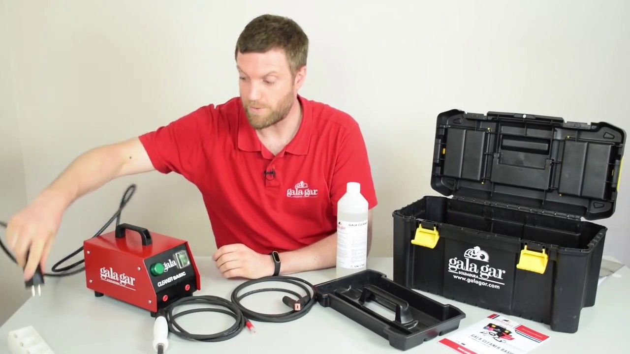 Gala Cleaner Basic, montaje y funcionamiento del equipo - YouTube