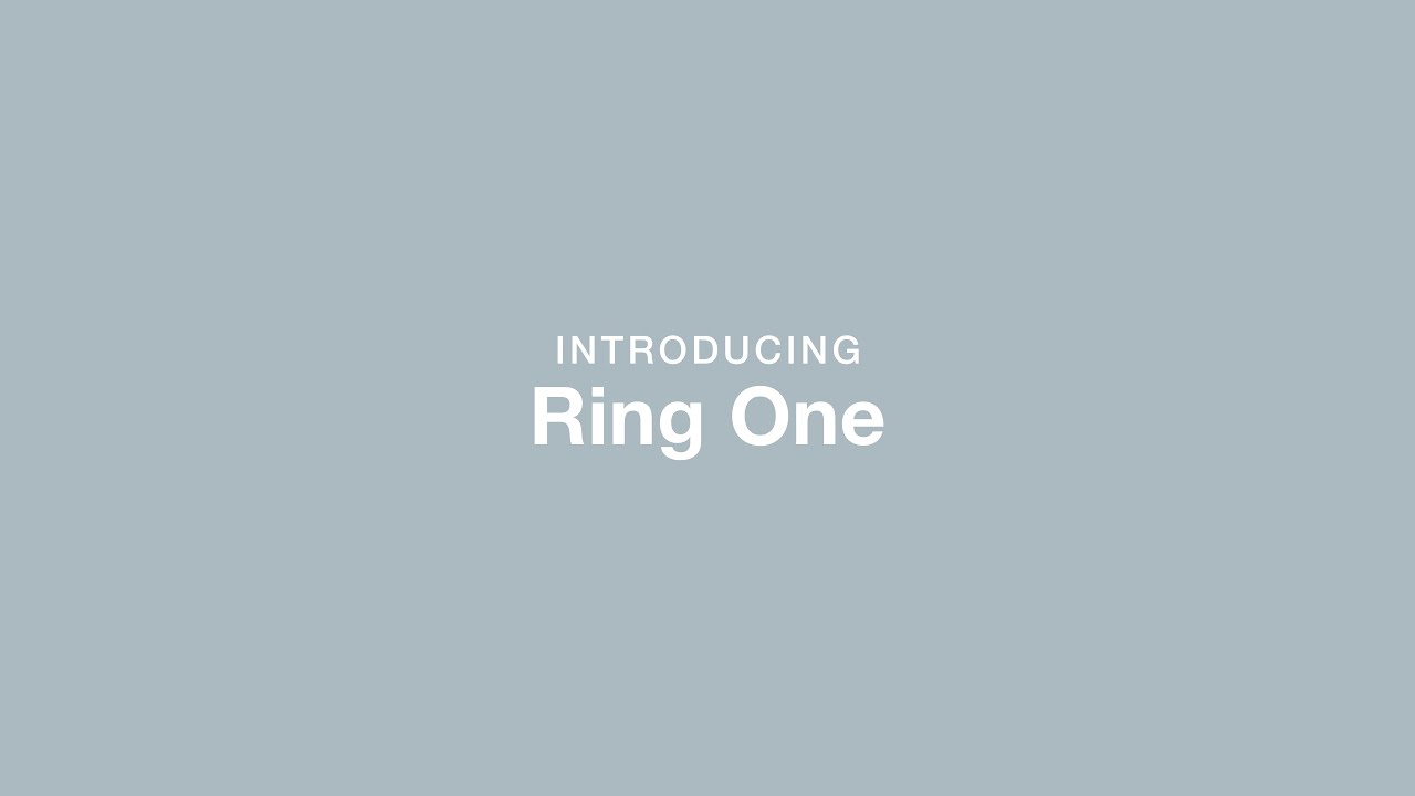Introducing Ring One - YouTube
