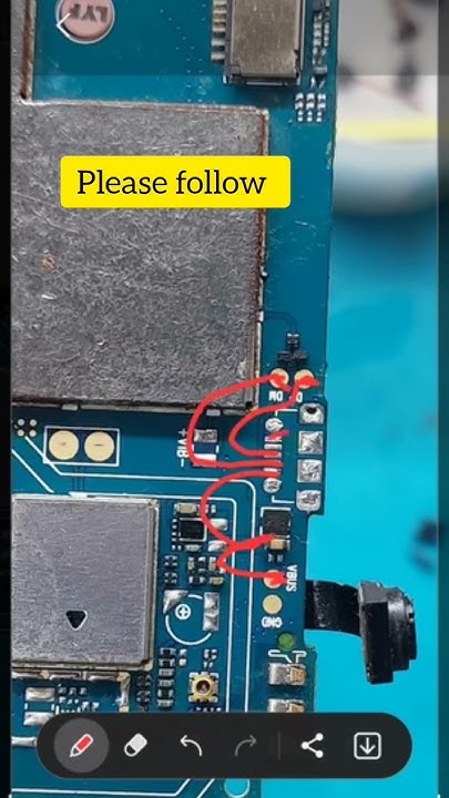 Jio f90m charging jumper digram technical ali - YouTube