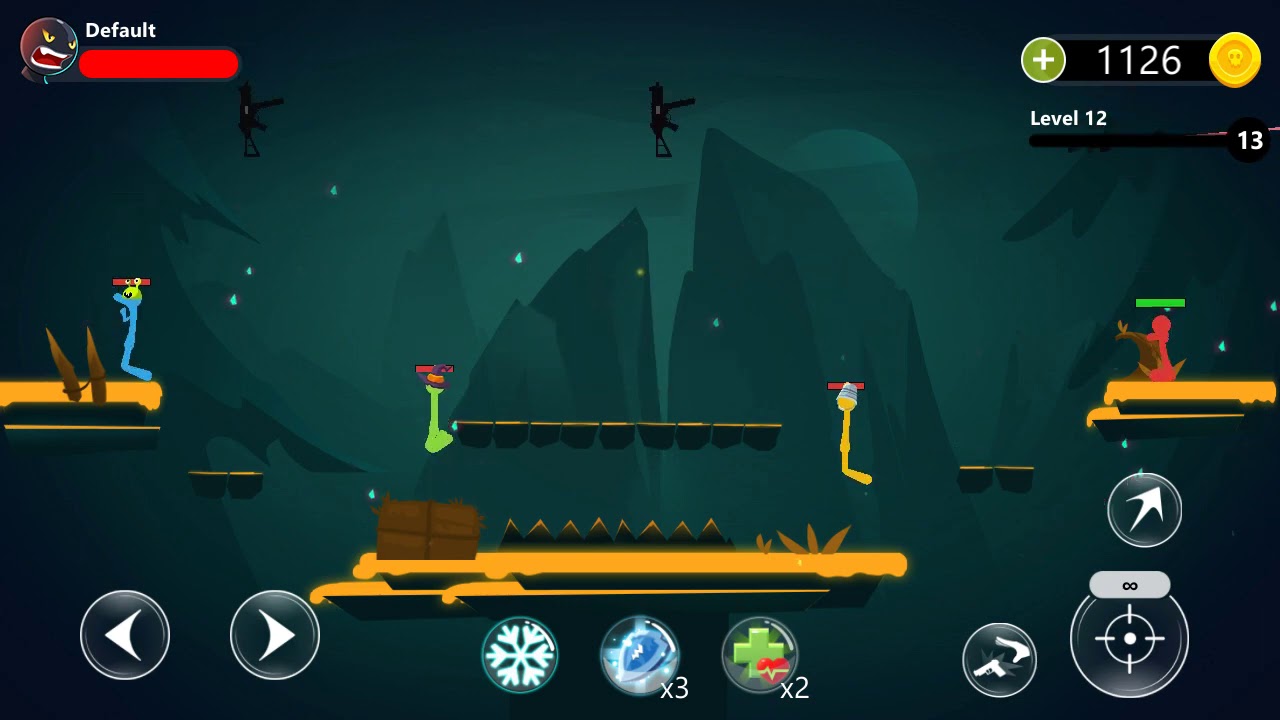 testing new GAMES STICKFIGHT INFINITY (😐😐🤔🤔) - YouTube