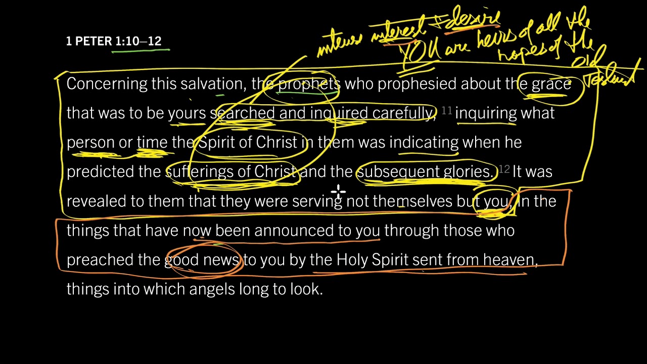 The Immeasurable Value of Grace: 1 Peter 1:10–12 - YouTube