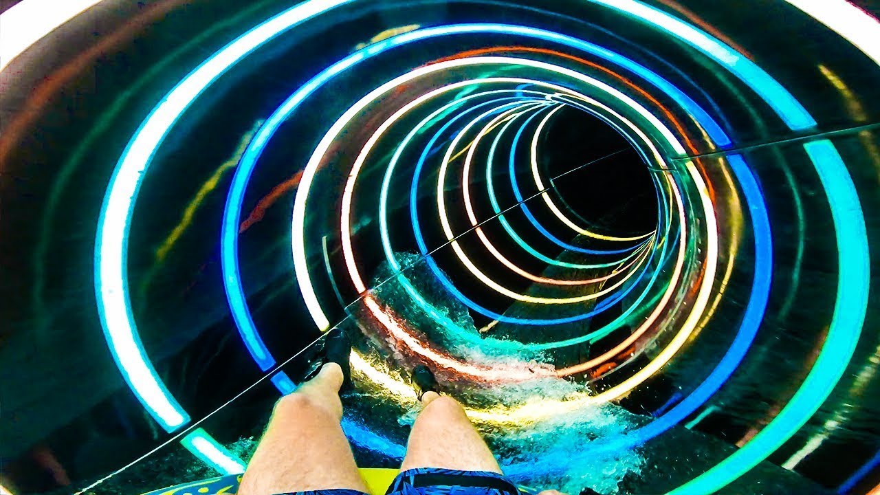 Black Hole Water Slide at Aquapark Nessebar - YouTube