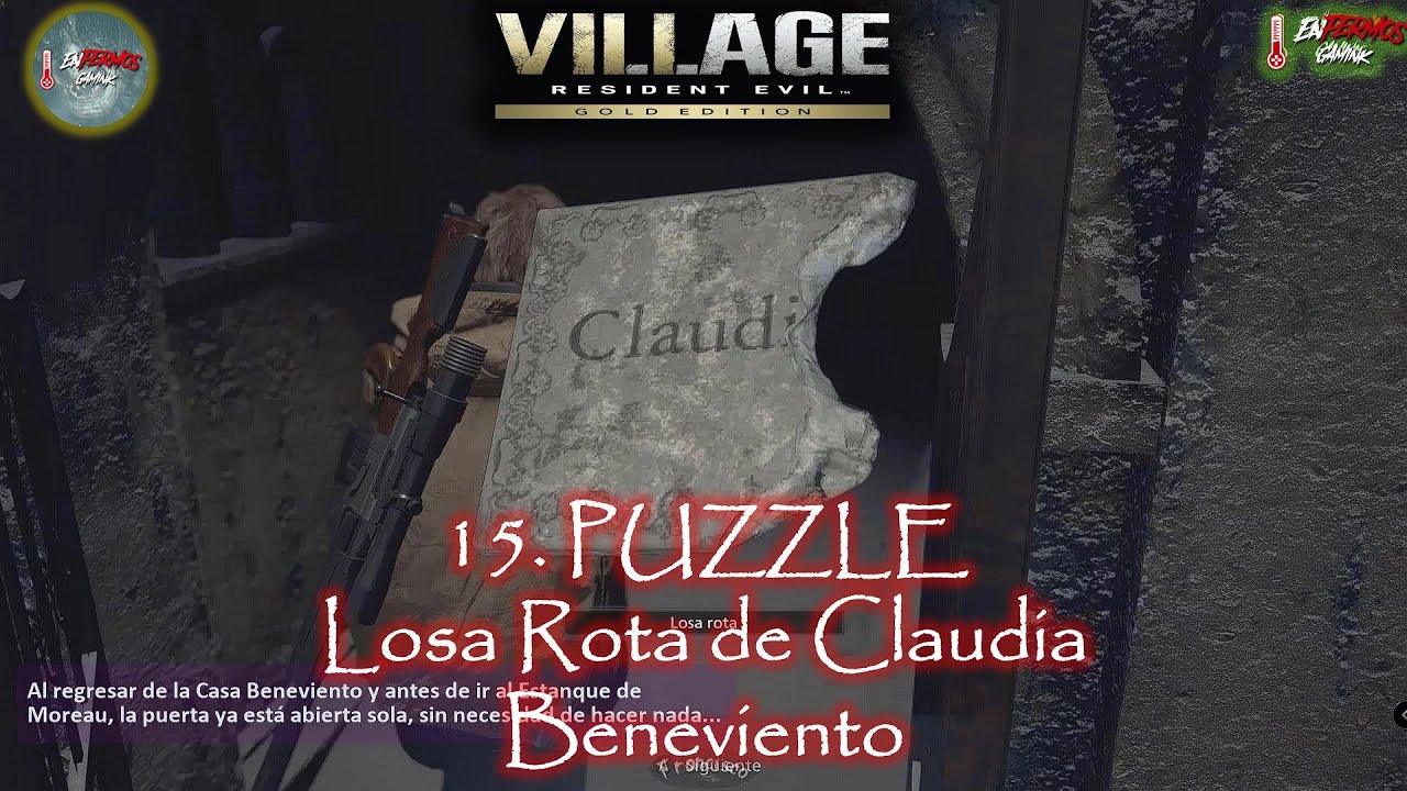 🦟 15. PUZZLE LOSA ROTA de lápida - Claudia - TESORO de Beneviento ...