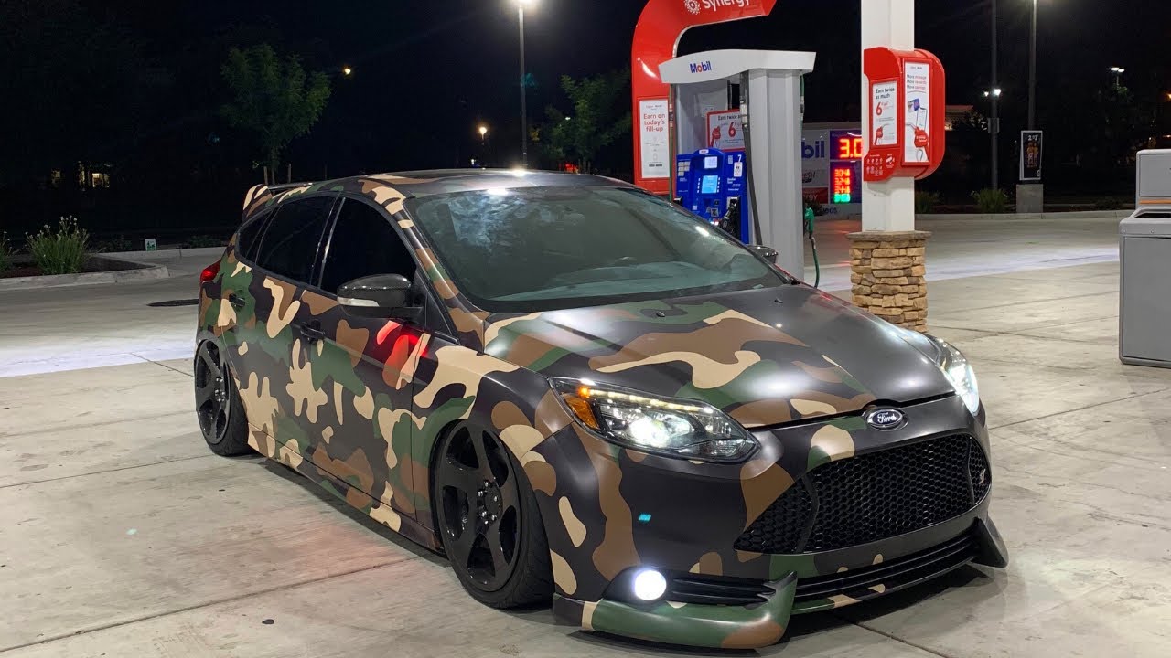 BIG TURBO FOCUS ST INSANE WRAP!!! - YouTube