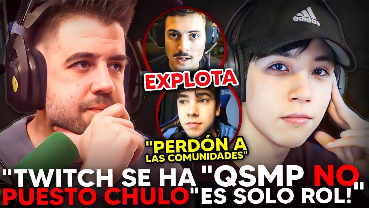 QUACKITY ¡ACLARA TODO sobre QSMP! SPREEN ¡SE PRONUNCIA! y AURON ¡MOLESTO con TWITCH y LEAK de ...