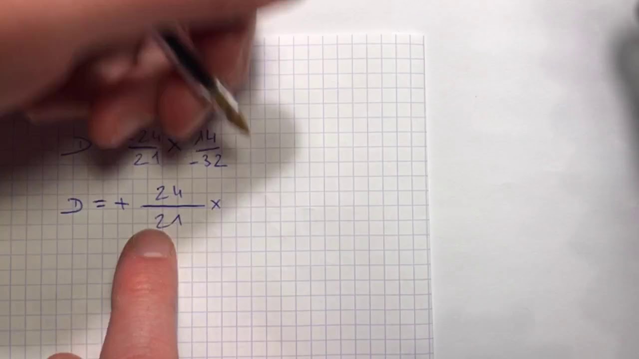 Diviser par une fraction - Exercice 2 Correction - YouTube