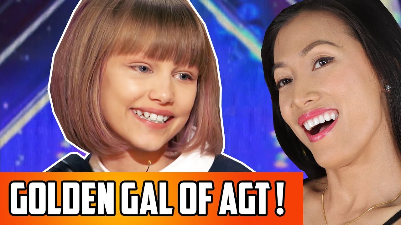 Grace VanderWaal - Golden Buzzer Reaction | Blown Away By Her Audition ...
