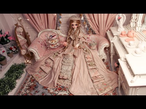 Unboxing an ultra luxury rococo dress for BJD