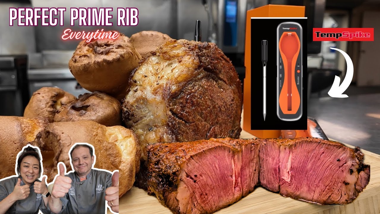 325F for the perfect mid rare prime rib (temp spike plus wireless ...