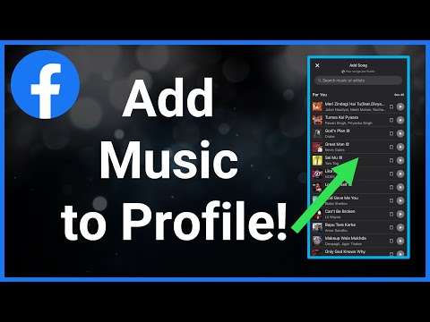 How To Add Music To Your Facebook Profile (2022) - YouTube