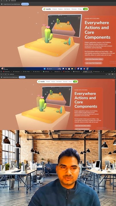 How To Create WebXR Using Unity ? Depnather & Needle #shorts #webxr #metaverse #unity - YouTube