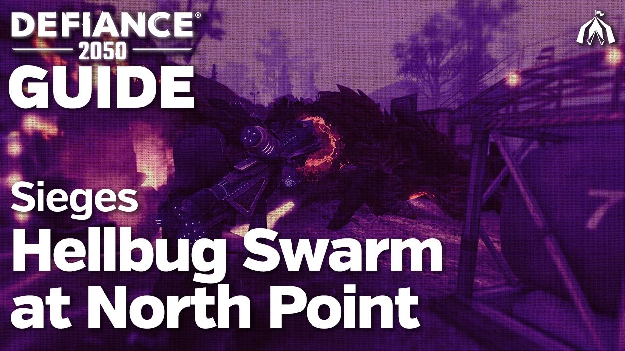 Hellbug Swarm at North Point - Sieges - Defiance 2050 Guide (PC 4K ...