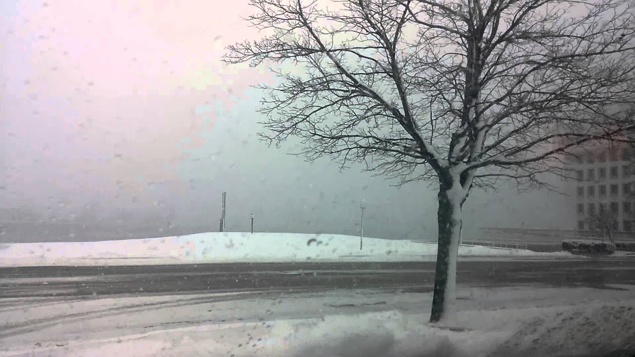St. Clair River. Port Huron, Michigan. Snow. Freighter. - YouTube