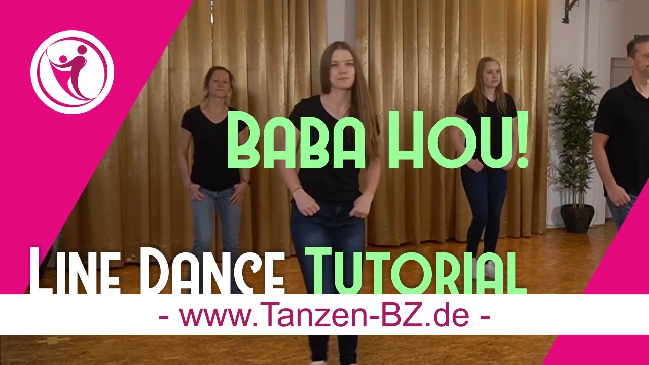 Beginner Line Dance Baba Hou! lernen - Tutorial deutsch für Einsteiger ...