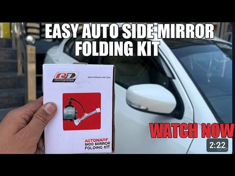 AUTO-FOLDING SIDE MIRROR(ORVM) RELAY INSTALLATION on Maruti Dzire (RD ...