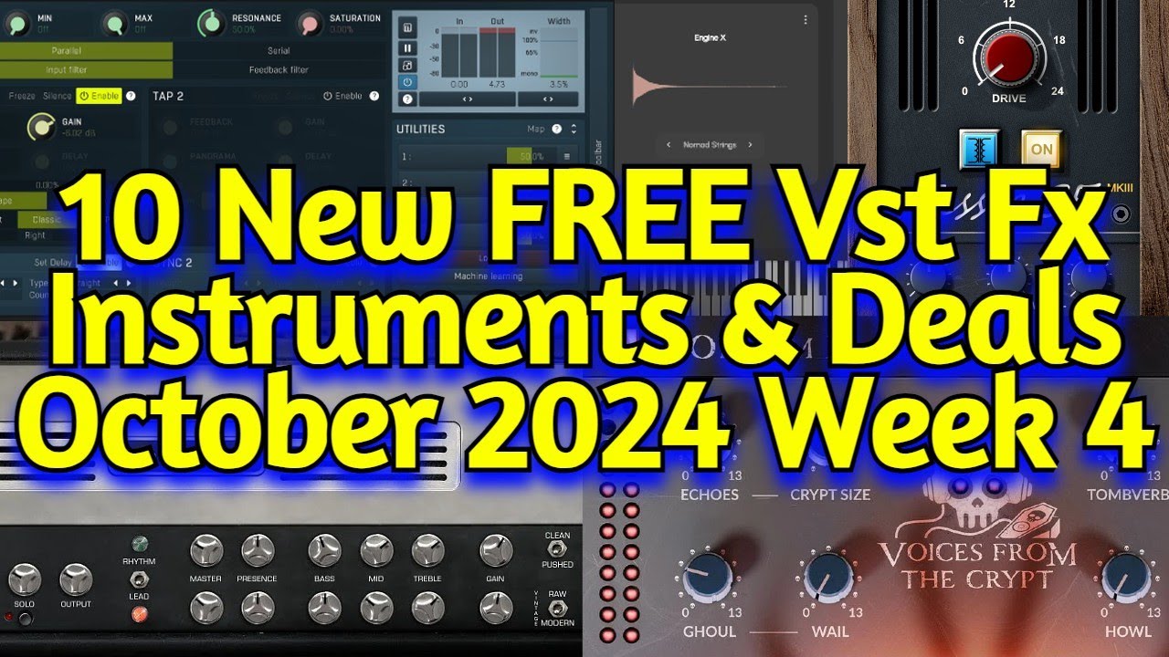 10 Best New FREE VST Effect Plugins, Vst Instruments & Black Friday ...
