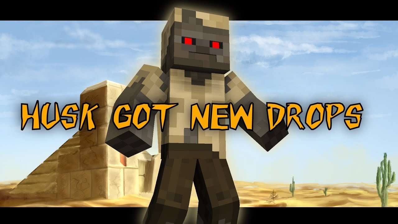 Minecraft Husk Now Have A New Drop Minecraft Server Opskyblock Youtube