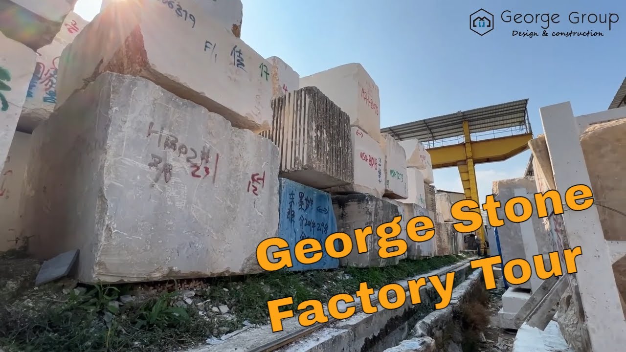 George Stone Factory Tour : Marble | Granite| Quartzite | Travertine ...