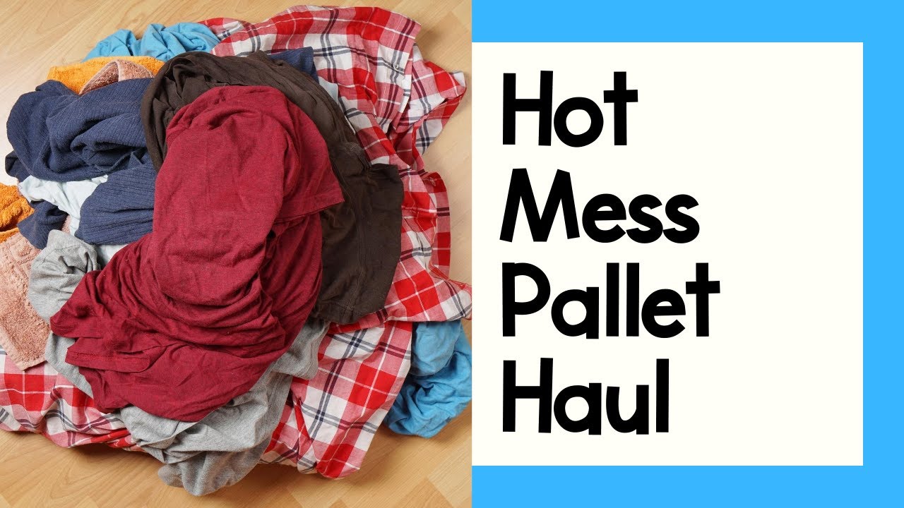 More Pallet Unpacking... Hot Mess Haul for Sure! - YouTube