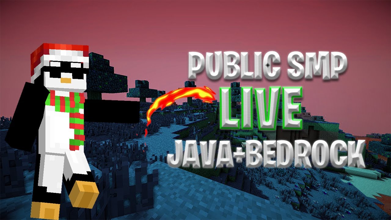 MINECRAFT PUBLIC SMP | JAVA+BEDROCK | #shorts #minecraft #gaming #livestream - YouTube