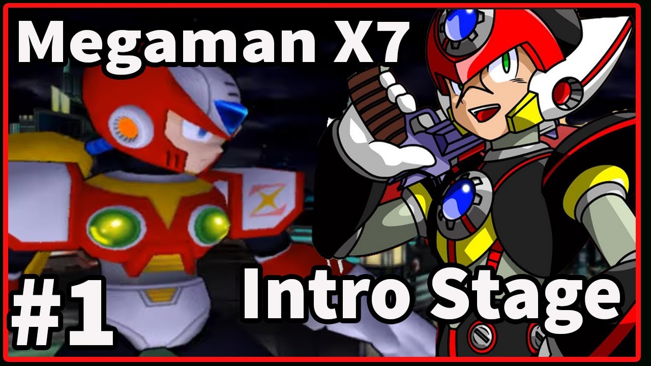 Guia Megaman X7 Parte 01-Intro Stage - YouTube