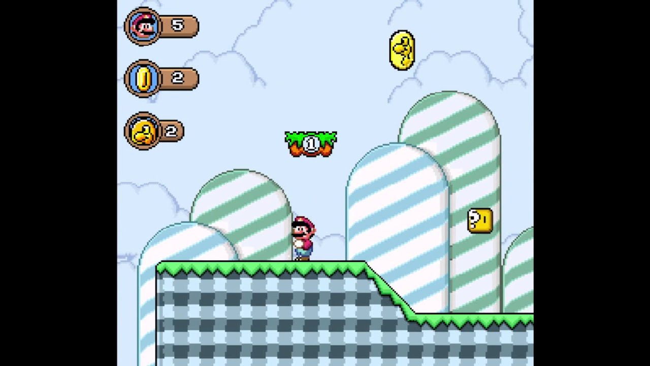Custom SMW level (misc. #2): Sky High Jinks - YouTube