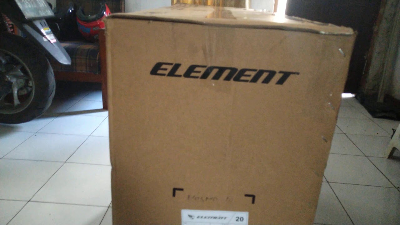 Element ecosmo 10 red rainbow part 1 (unboxing) - YouTube