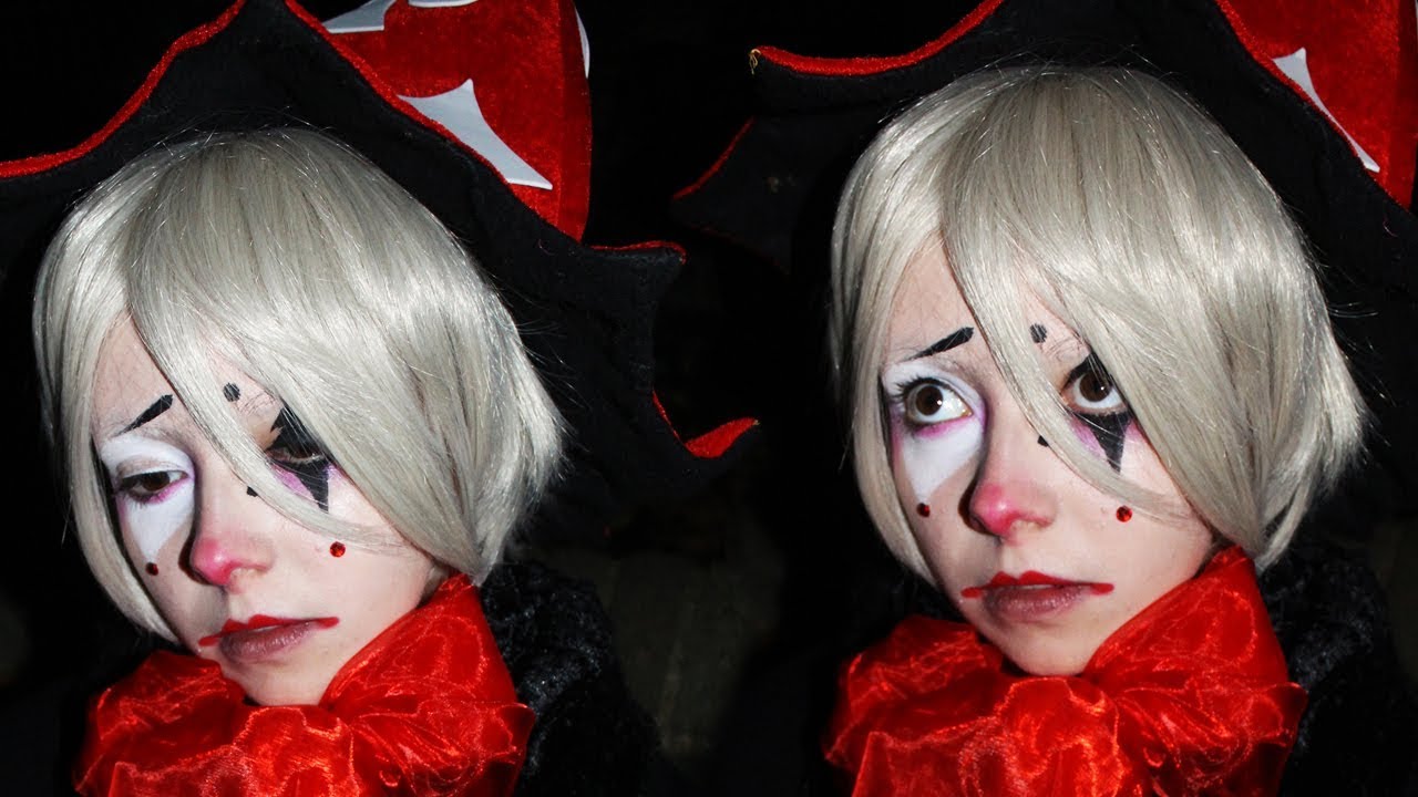 🎪 Pierrot Boy Make-up 🎪 - YouTube