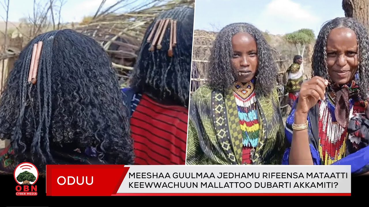 Meeshaa guulmaa jedhamu rifeensa mataatti keewwachuun mallattoo dubarti ...
