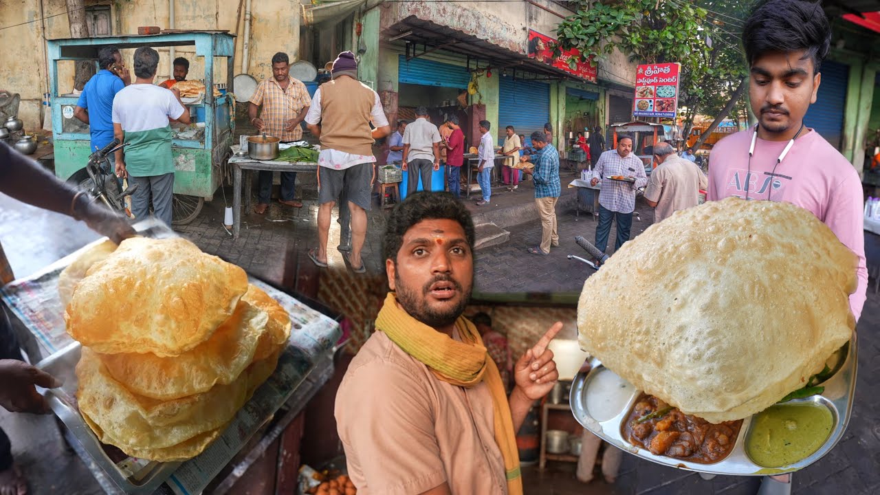 1000 Everyday | India’s Biggest Chola Puri 35₹/- | Special Chola Curry ...