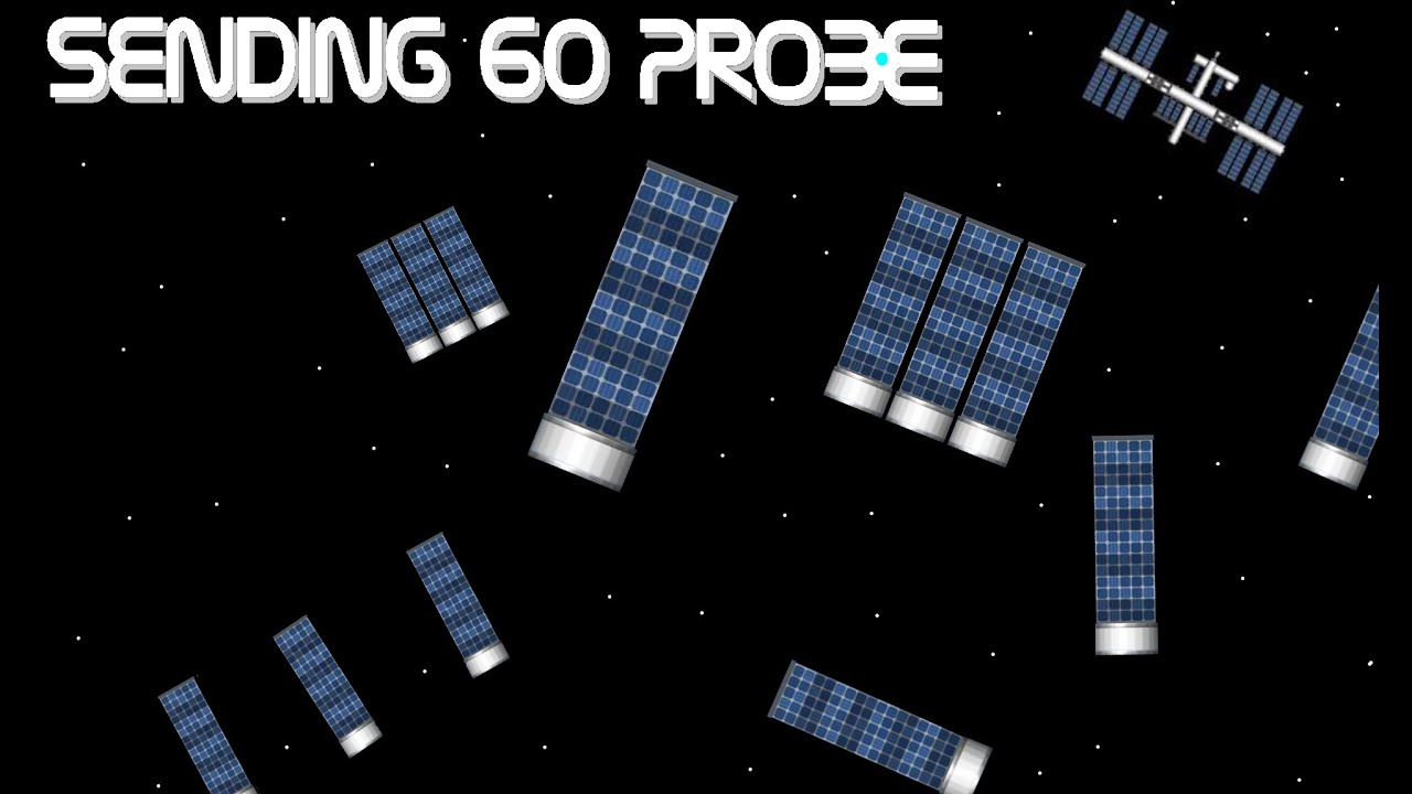 sending 60 probes to space. sfs content - YouTube