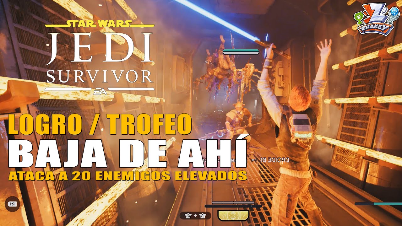 Star Wars Jedi Survivor - Logro / Trofeo Baja de ahí (Get Down From ...