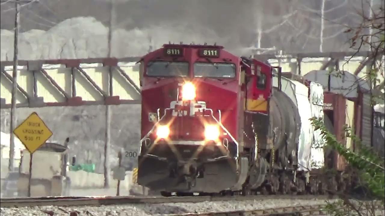 CPKC 181 260 and K73 at Nahant Yard November 13, 2024 - YouTube