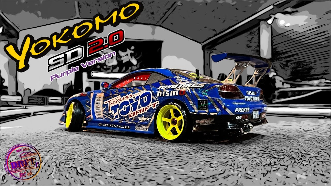 Yokomo SD 2.0 " Super Drift " , next Shakedown drive with new upgrades ...
