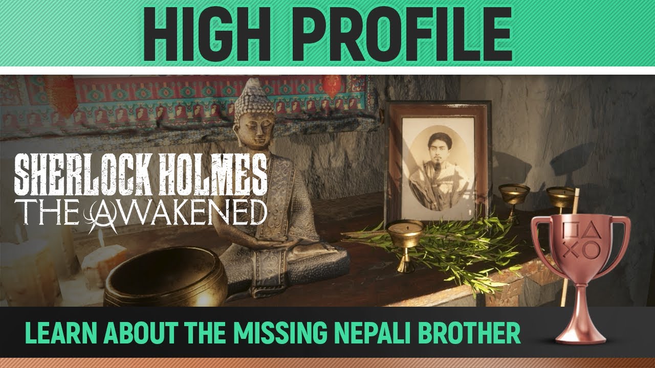Sherlock Holmes: The Awakened - High Profile 🏆 Trophy / Achievement ...