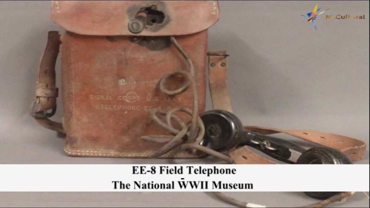 EE 8 Field Telephone at The National WWII Museum - YouTube