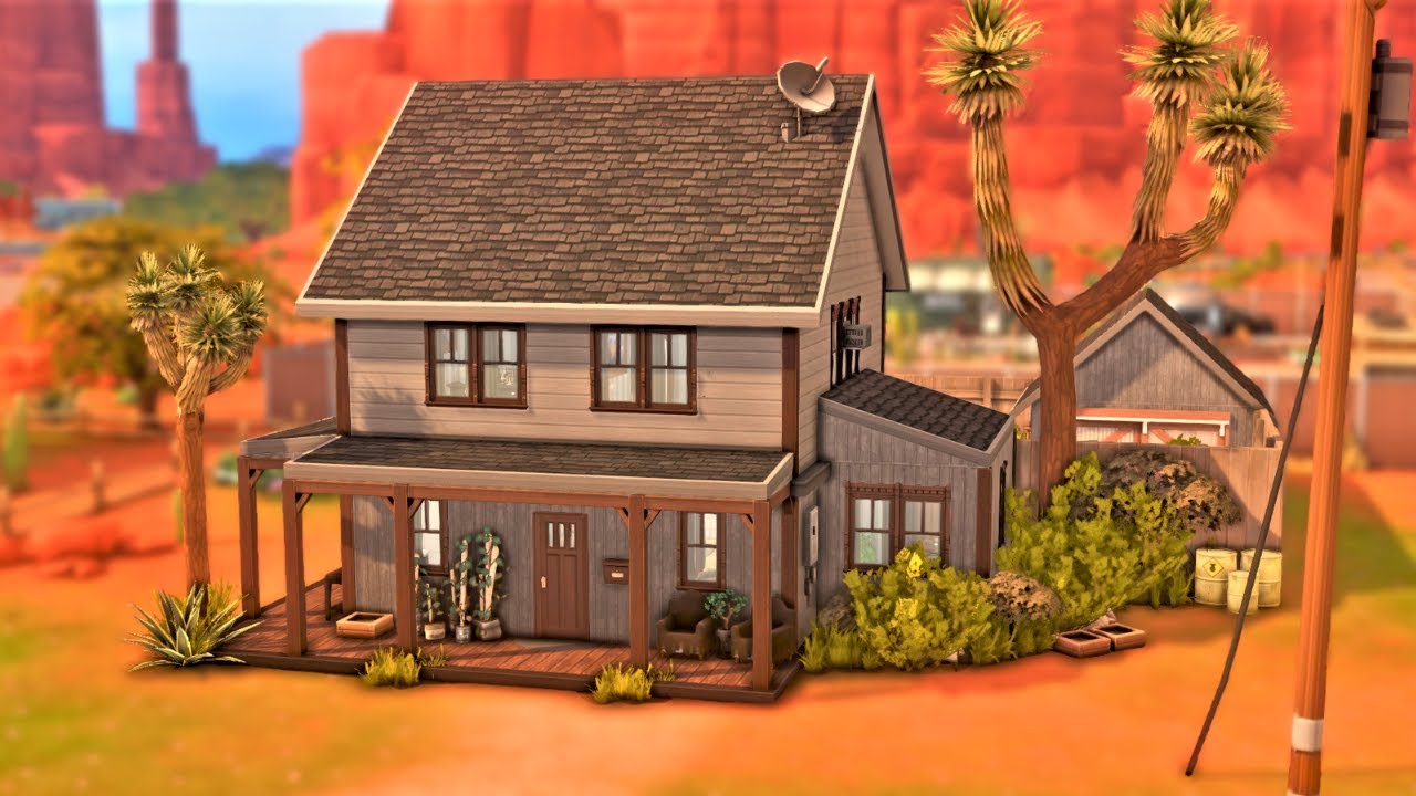 3 Bedroom Strangerville Starter 🖤 || The Sims 4: Speed Build - YouTube